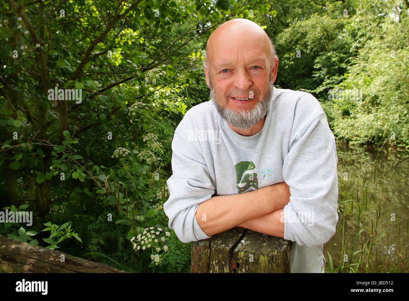Michael Eavis, farmer and founder of the Glastonbury Festival in ...