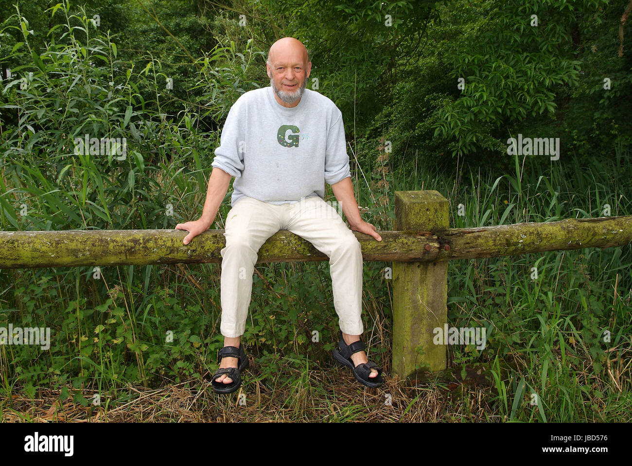 Michael Eavis, farmer and founder of the Glastonbury Festival in ...