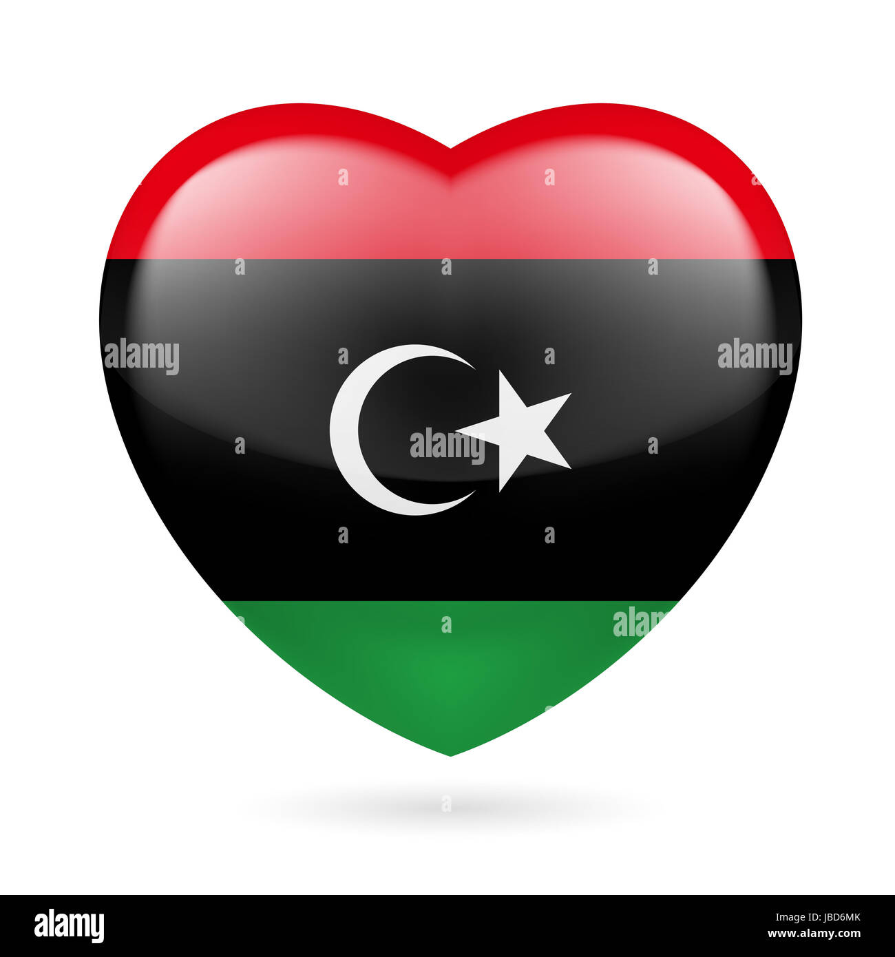 Libyan official flag hi-res stock photography and images - Alamy