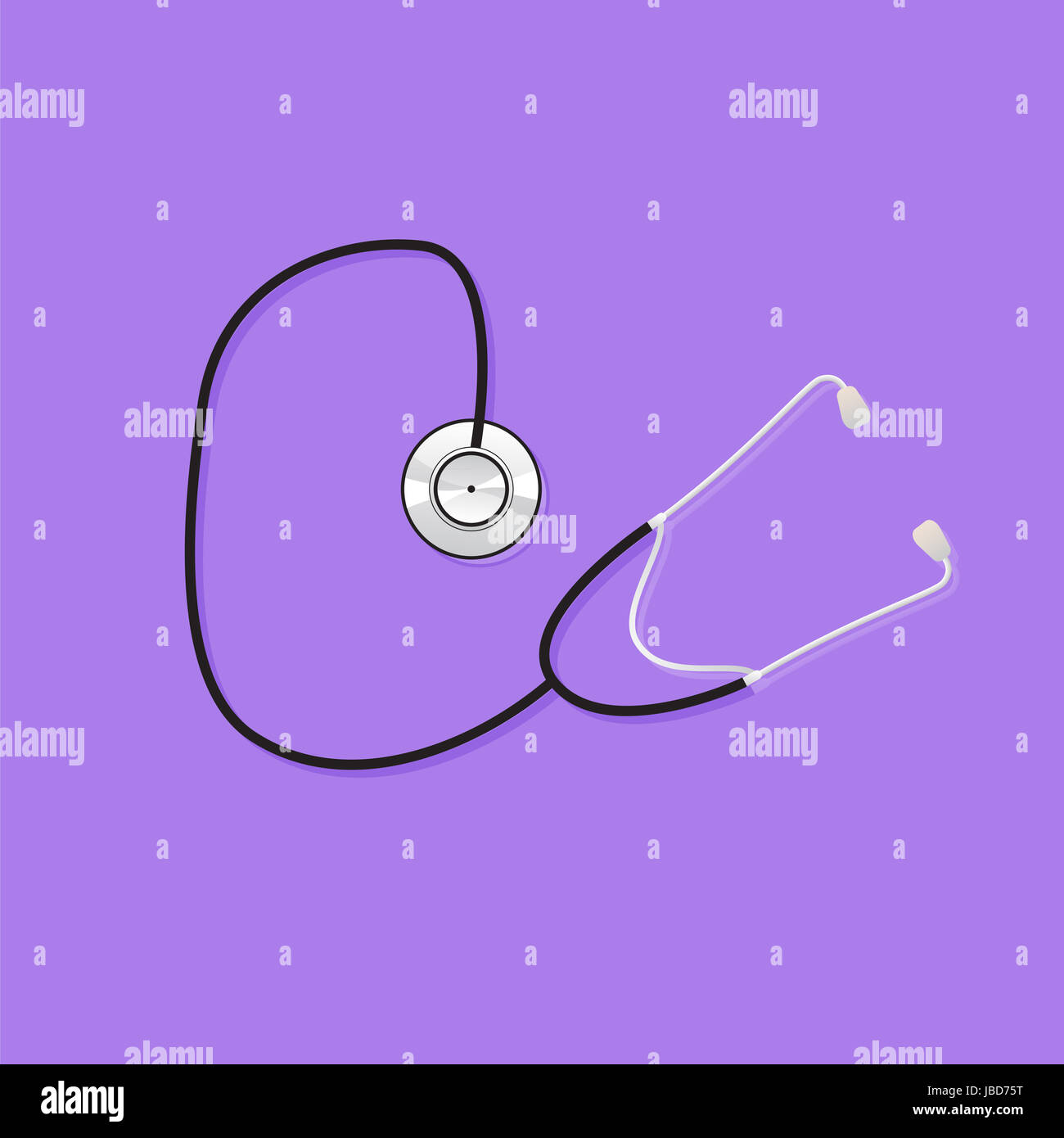 medical tool on a purple background Stock Photo - Alamy