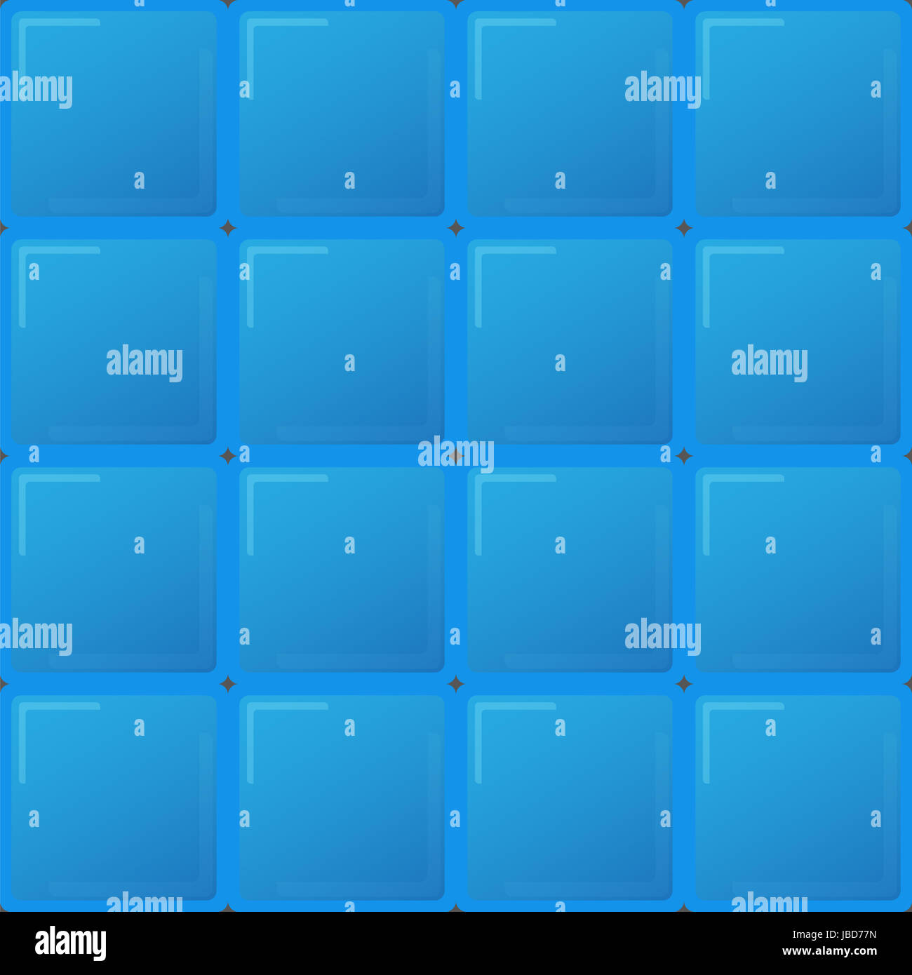 big blue tiles, seamless pattern Stock Photo - Alamy