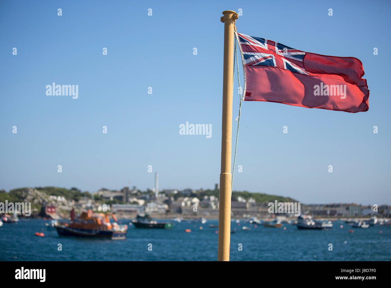 Red duster flag hi-res stock photography and images - Alamy