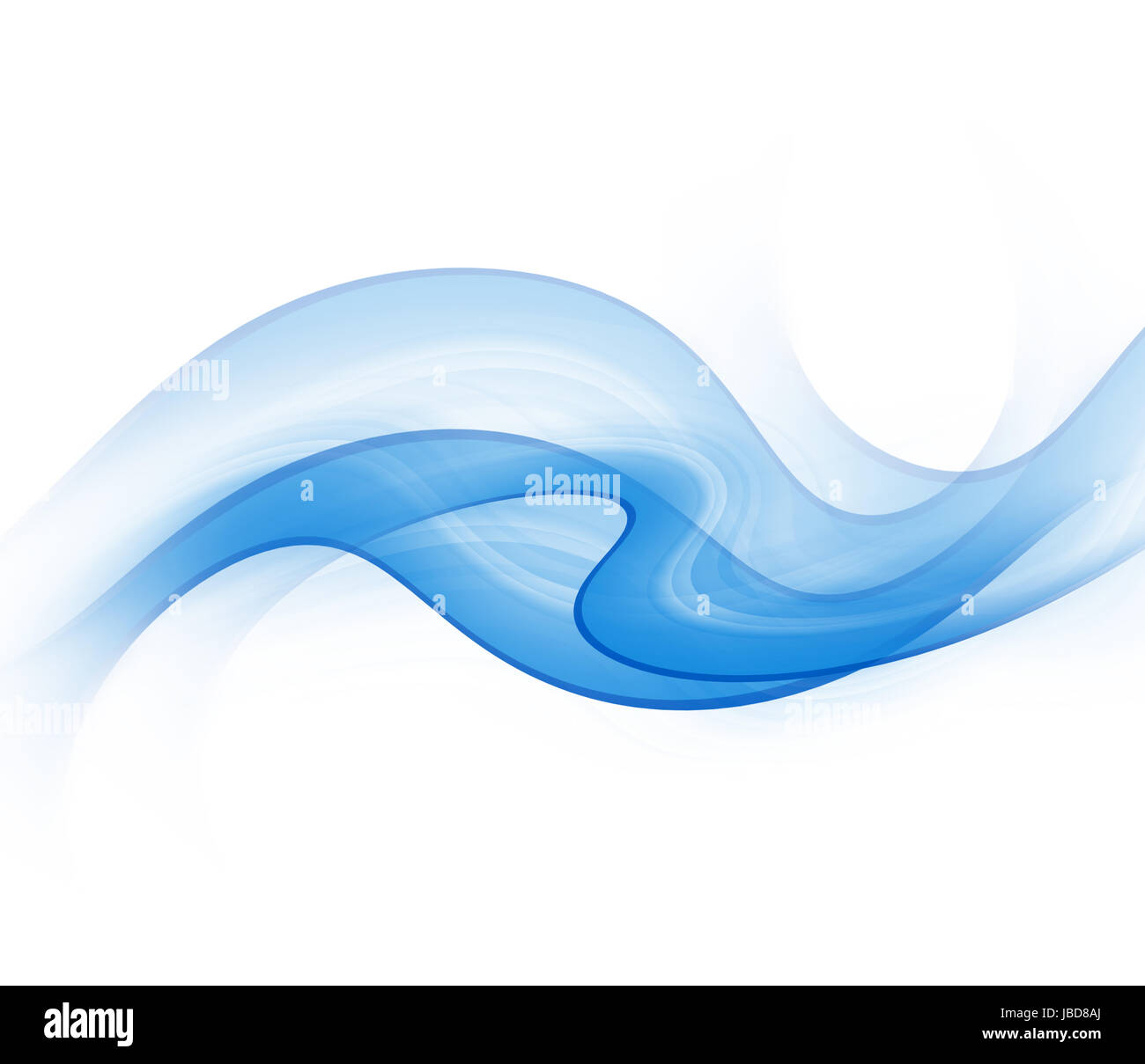 Abstract modern background with blue waves Stock Photo - Alamy