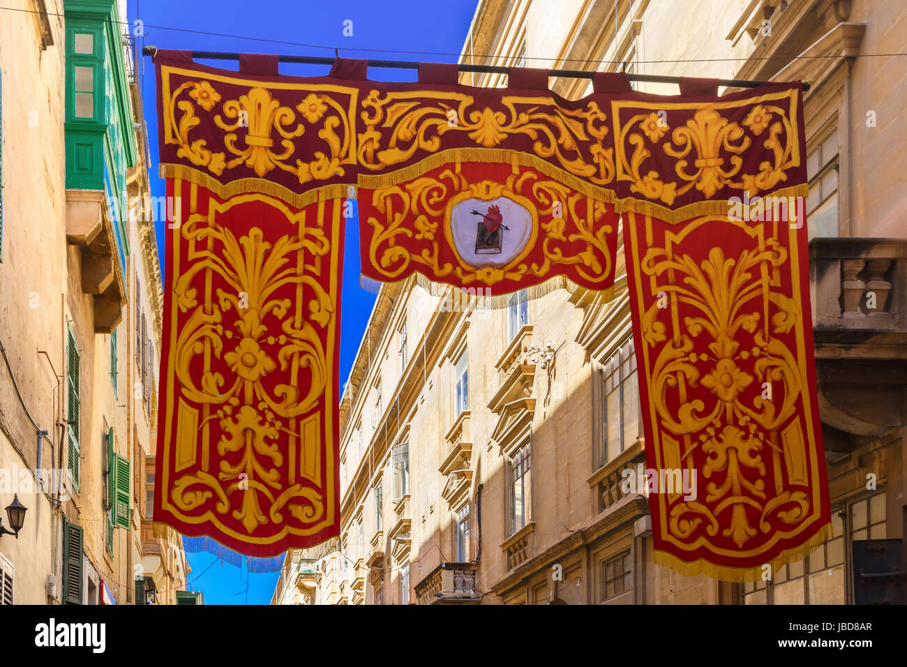 St Augustine Feast of Valletta, Malta Stock Photo - Alamy