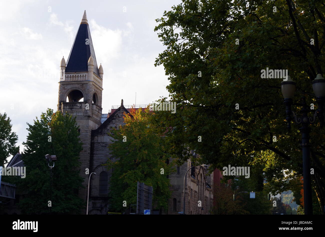 Portland oregon church hi-res stock photography and images - Alamy