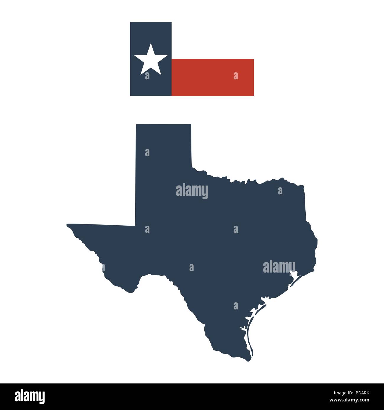 Usa flag map clipart hi-res stock photography and images - Alamy