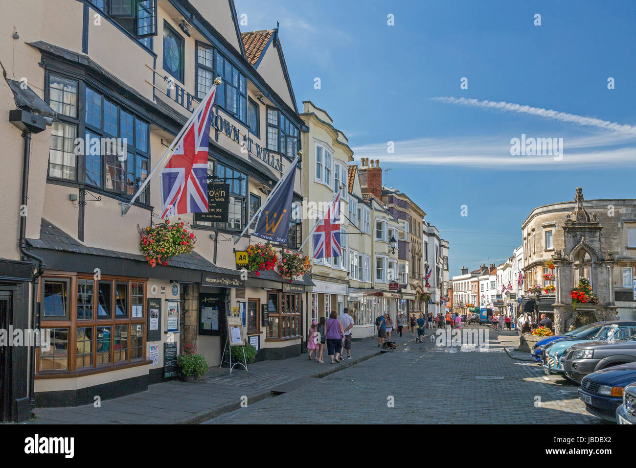 Cobbled historic market square hi-res stock photography and images - Alamy