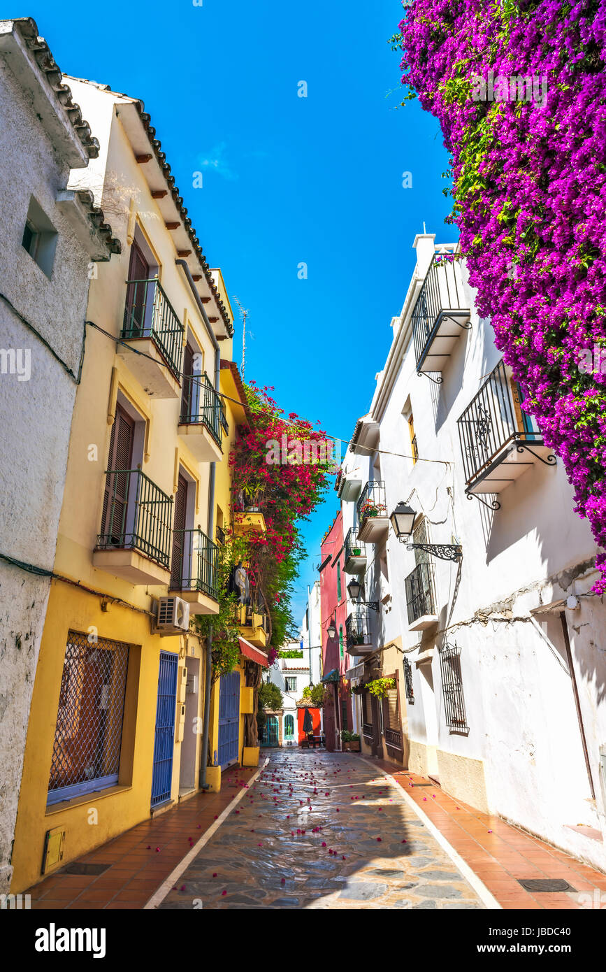 Marbella street hi-res stock photography and images - Alamy