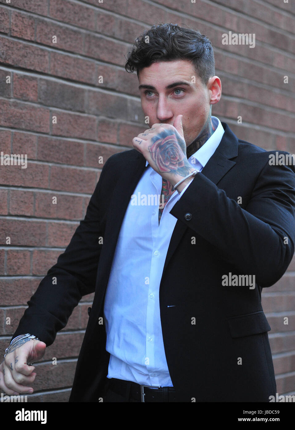 Jeremy McConnell is seen leaving Liverpool Magistrates court after ...