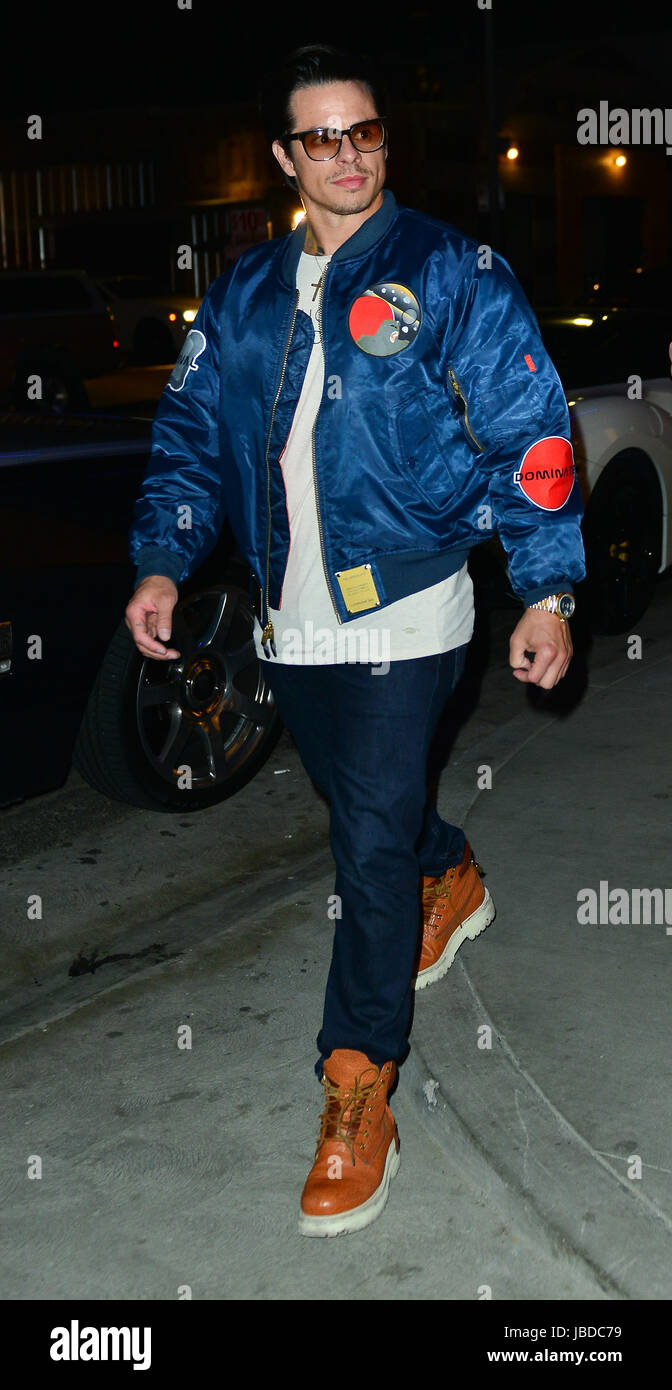 Casper Smart partying in Hollywood at Avenue Night Club Featuring ...