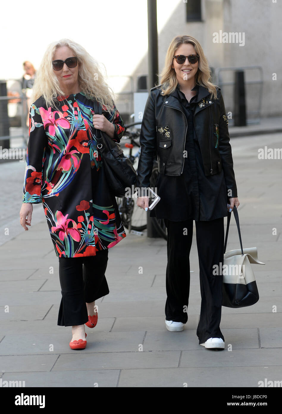 Lydia Bright with her mum, Debbie outside The BBC Featuring: Lydia ...