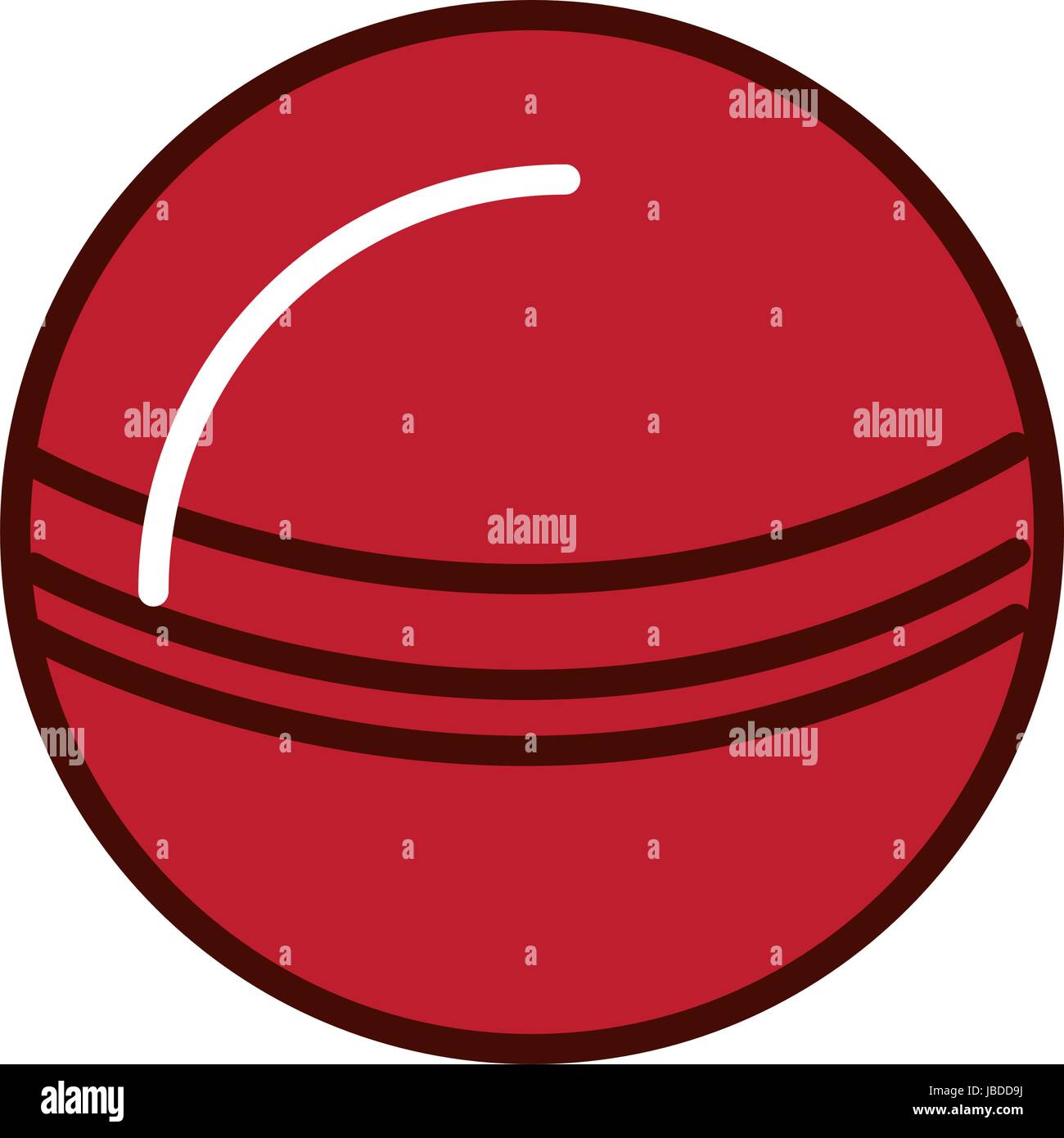 brightly red ball cartoon Stock Vector Image & Art - Alamy