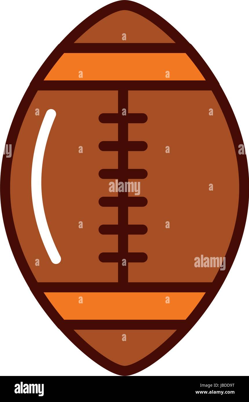 brightly american football ball cartoon Stock Vector Image & Art - Alamy