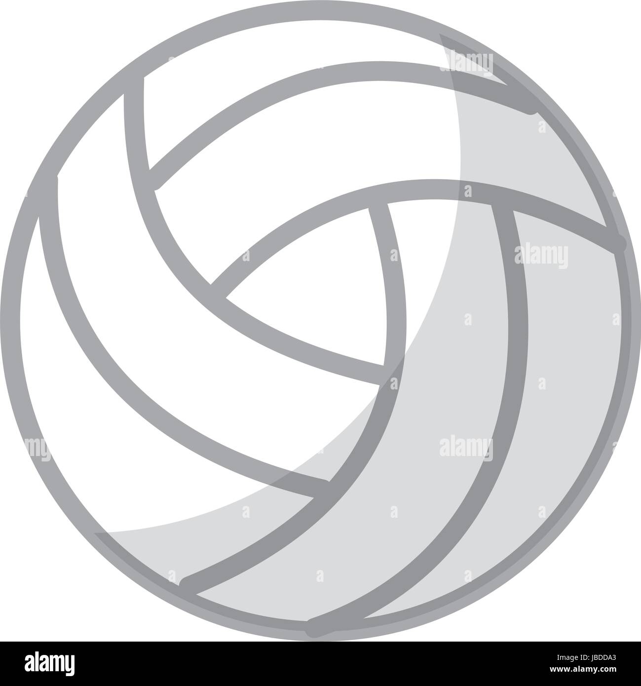 shadow volley ball cartoon Stock Vector Image & Art - Alamy