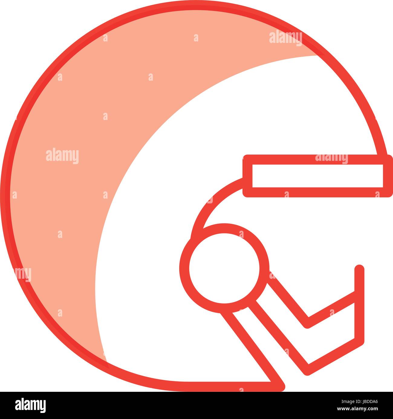 shadow football helmet cartoon Stock Vector Image & Art - Alamy