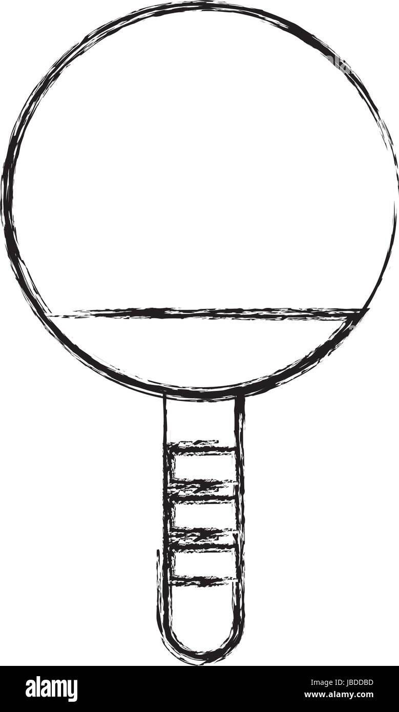 Draw ping pong racket Black and White Stock Photos & Images - Alamy