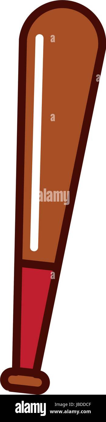 brightly cute baseball bat cartoon Stock Vector Image & Art - Alamy
