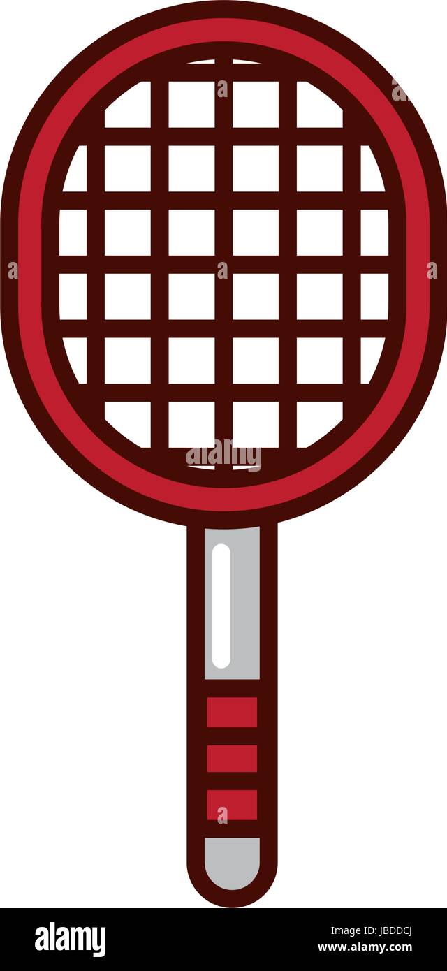 cute sport racket cartoon Stock Vector Image & Art - Alamy