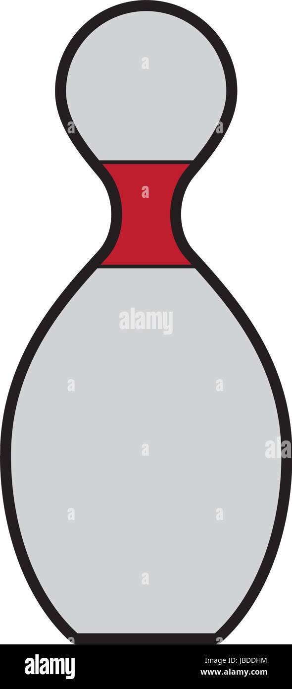 cute bowling pins cartoon Stock Vector Image & Art - Alamy