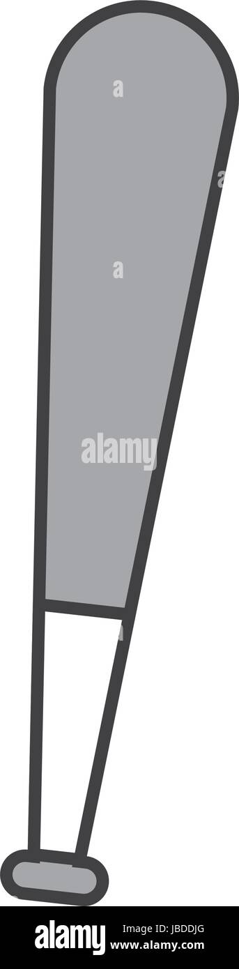 cute grey baseball bat cartoon Stock Vector Image & Art - Alamy