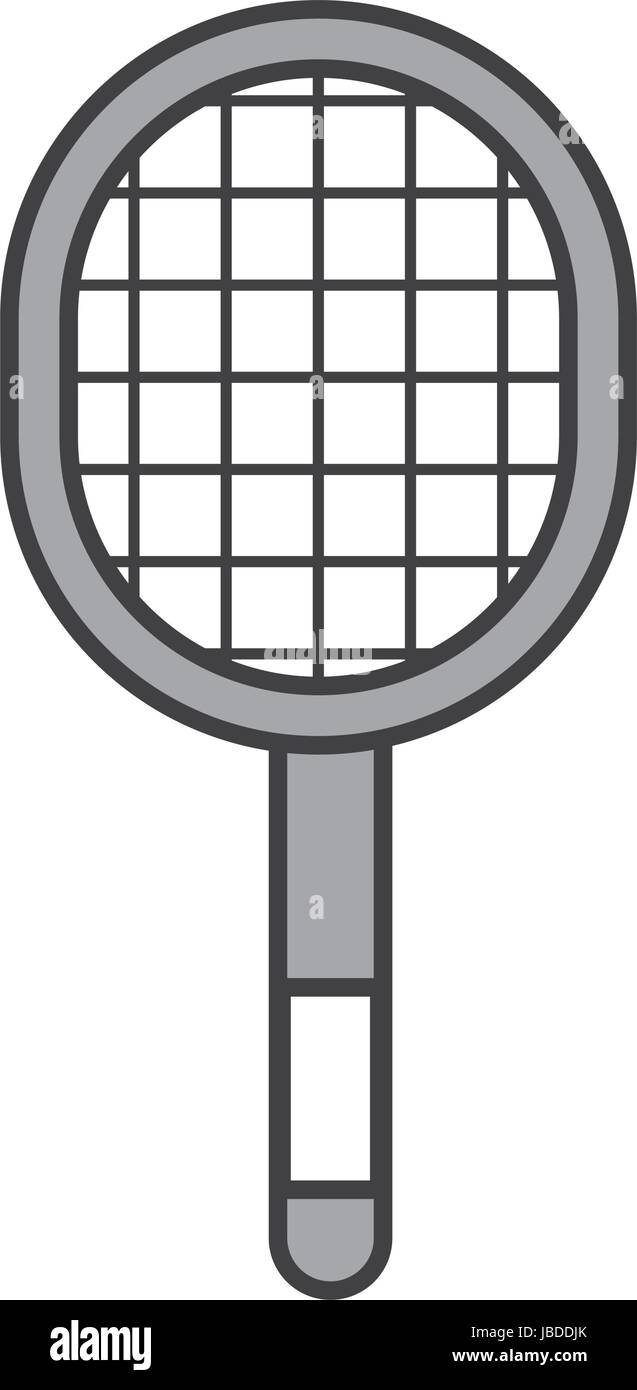 grey sport racket cartoon Stock Vector Image & Art - Alamy