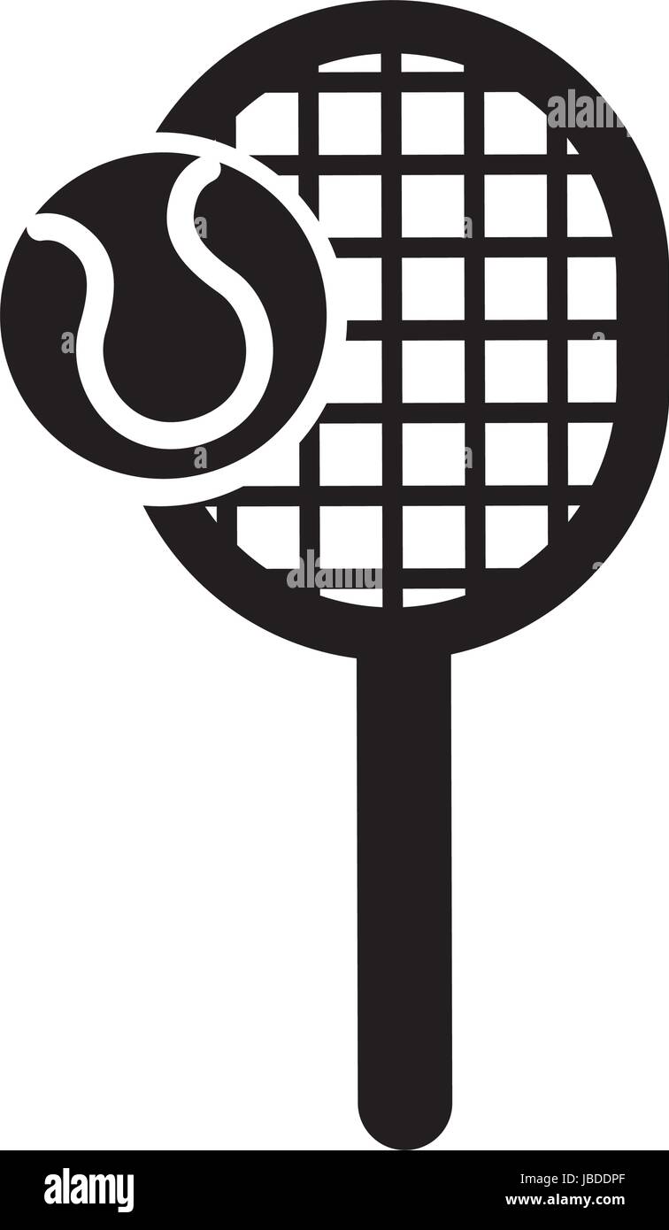 Tennis fitness black man Stock Vector Images - Alamy