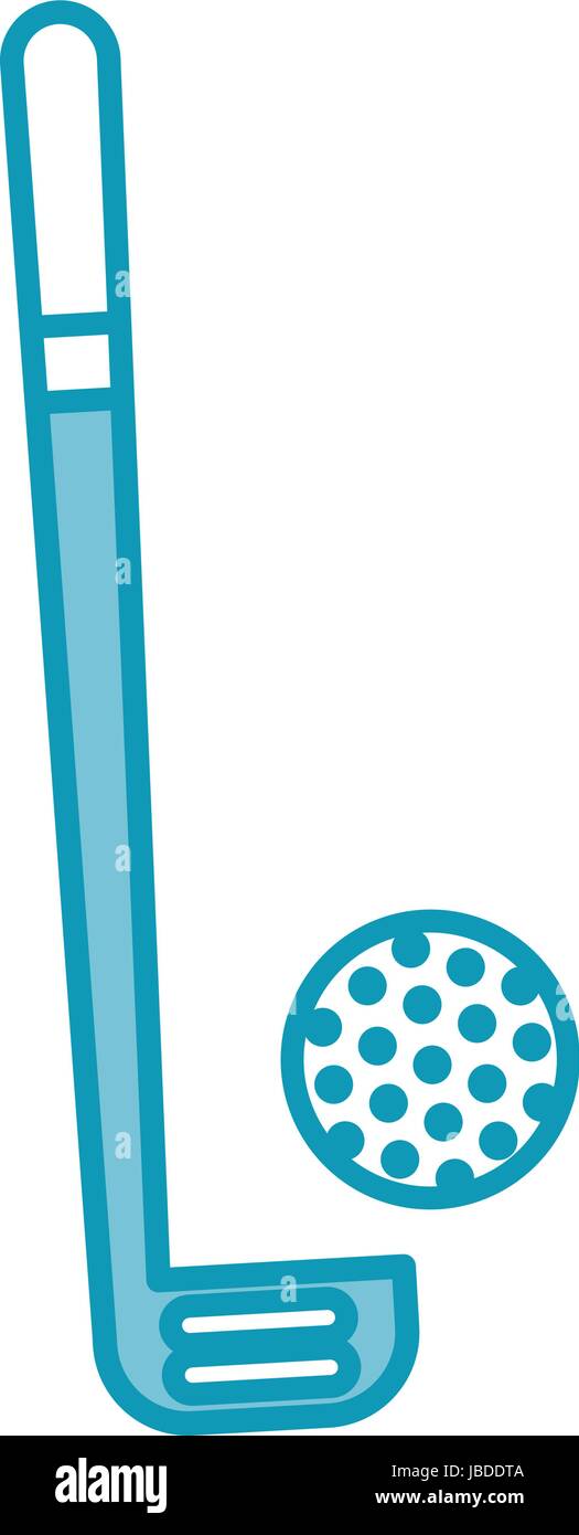 Golf ball tee blue Stock Vector Images - Alamy