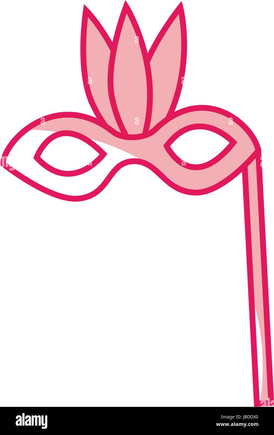 shadow party mask cartoon Stock Vector Image & Art - Alamy