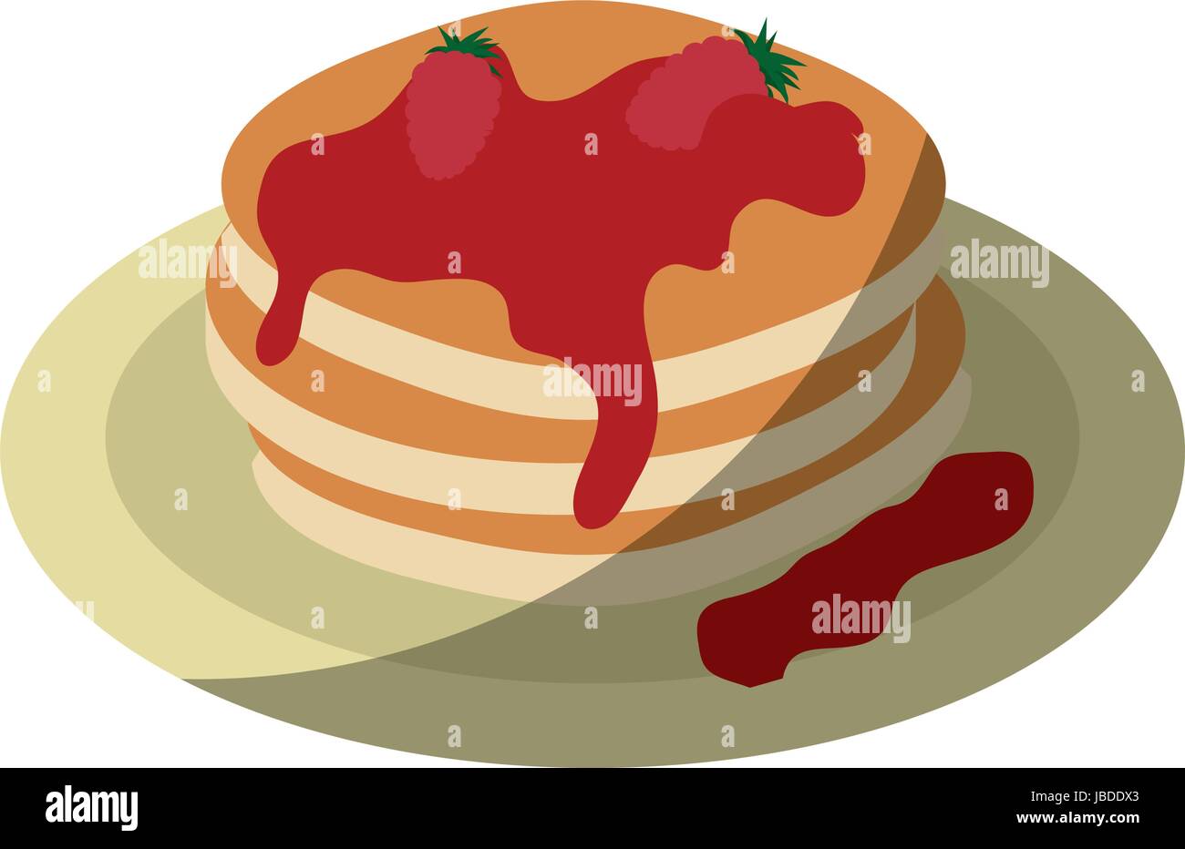 breakfast food design Stock Vector Image & Art - Alamy