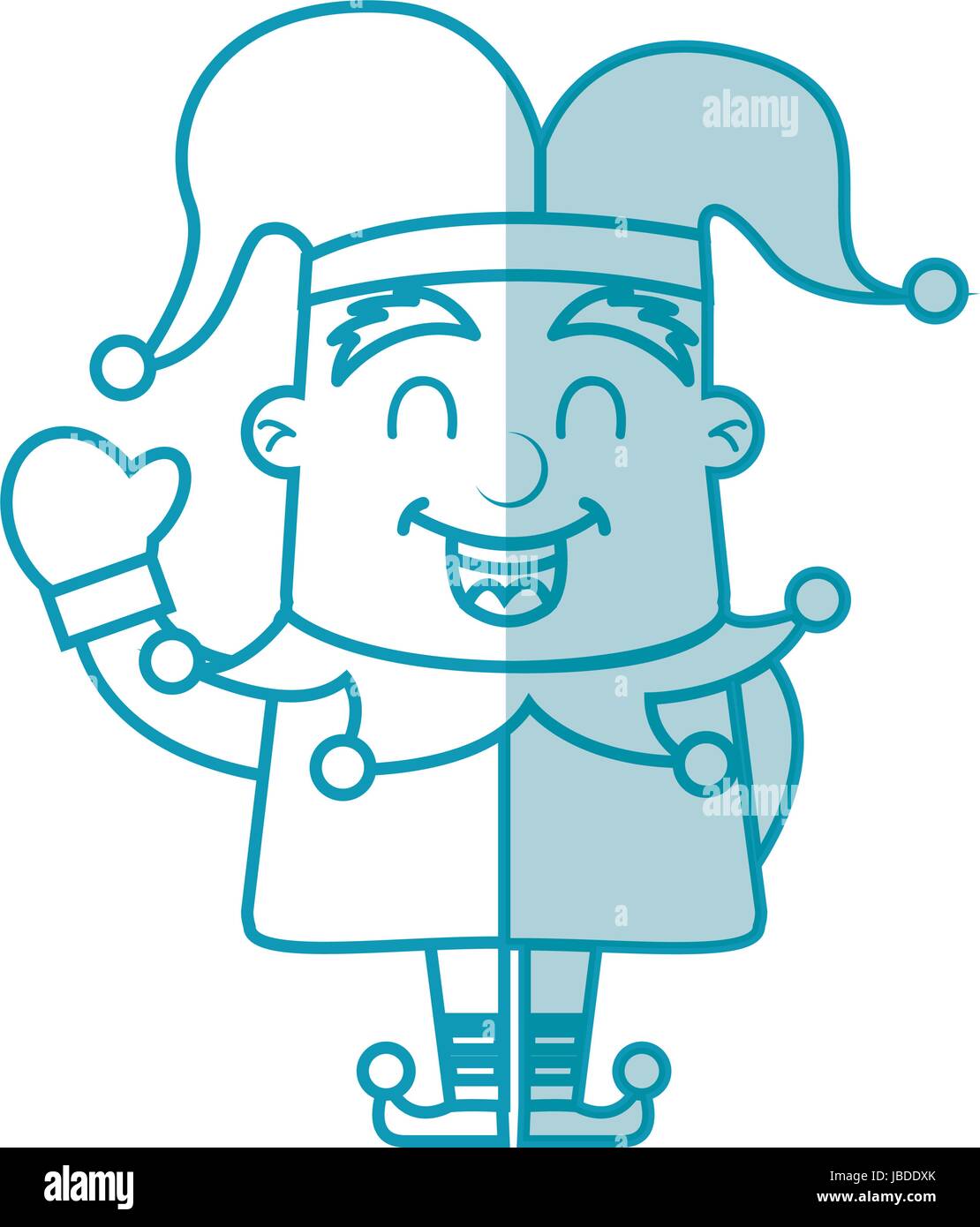 shadow jester cartoon vector Stock Vector Image & Art - Alamy