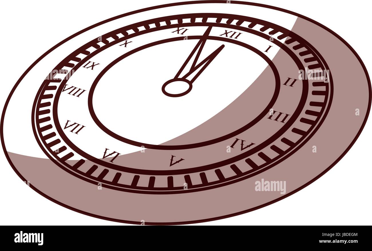 shadow clock cartoon Stock Vector Image & Art - Alamy