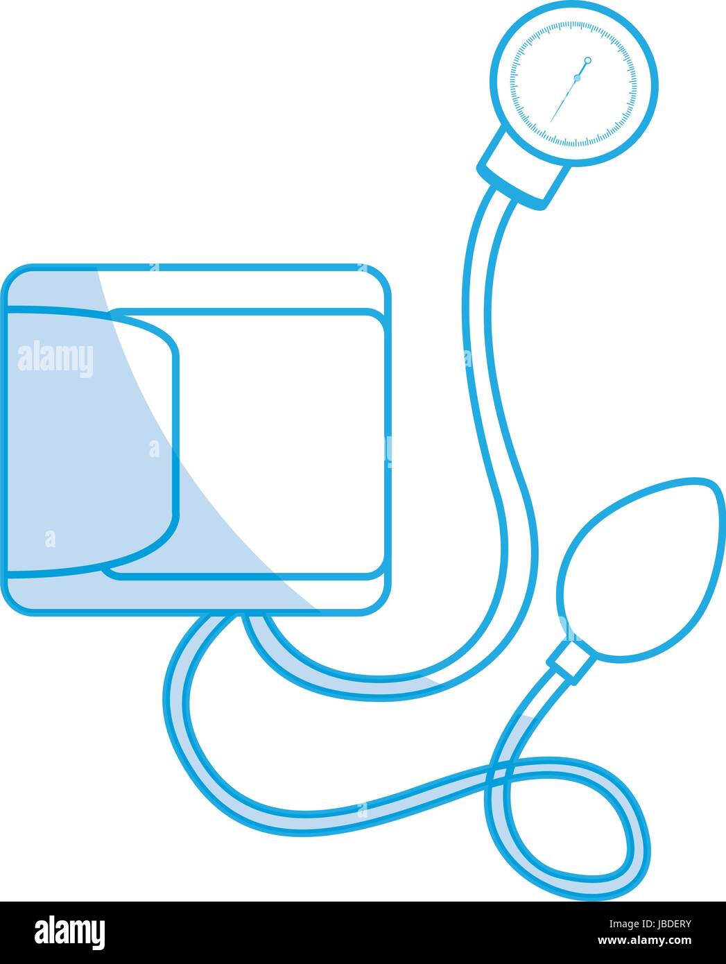 Blood plessure apparatus Stock Vector Images - Alamy