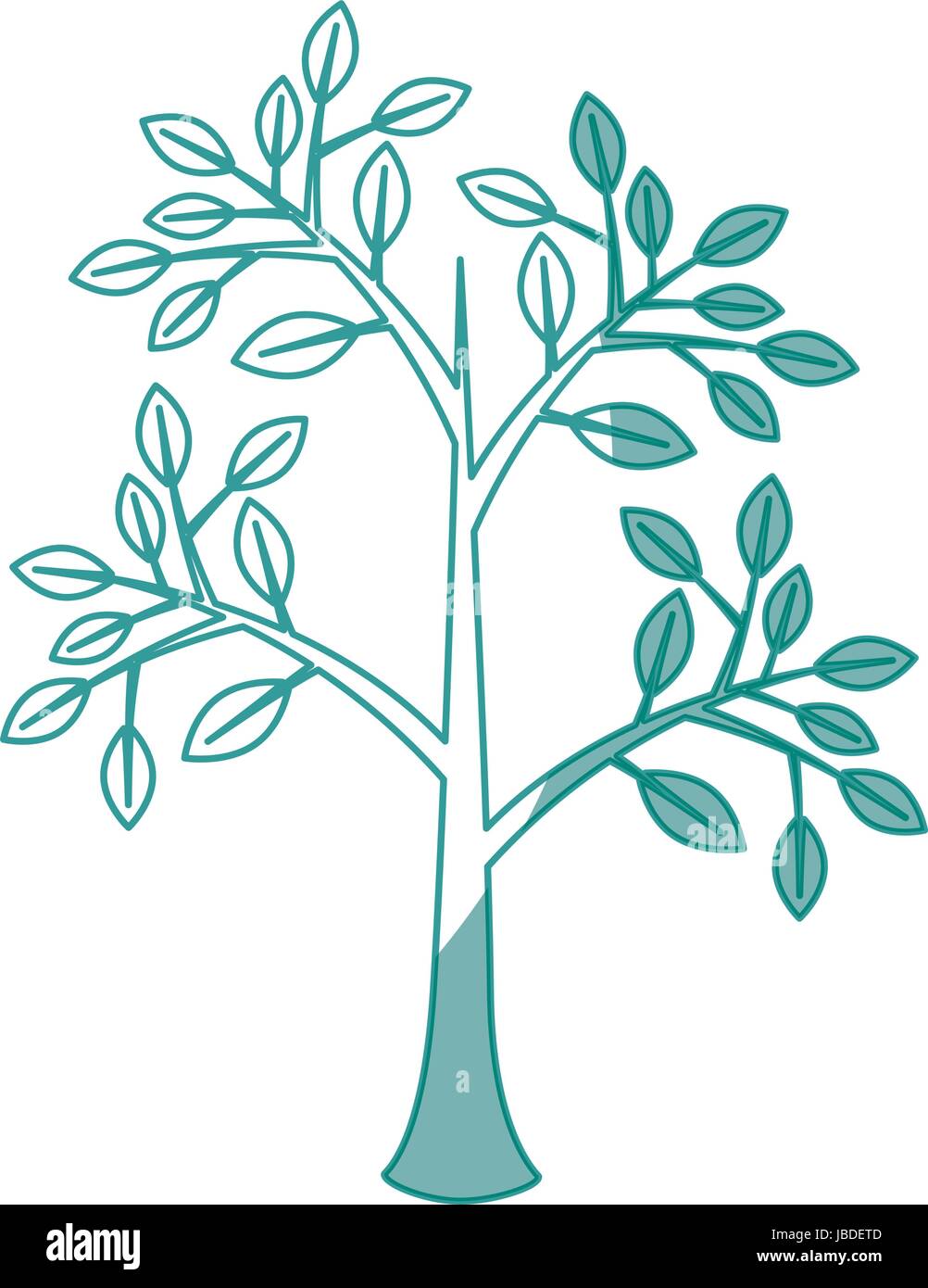 tree icon image Stock Vector Image & Art - Alamy