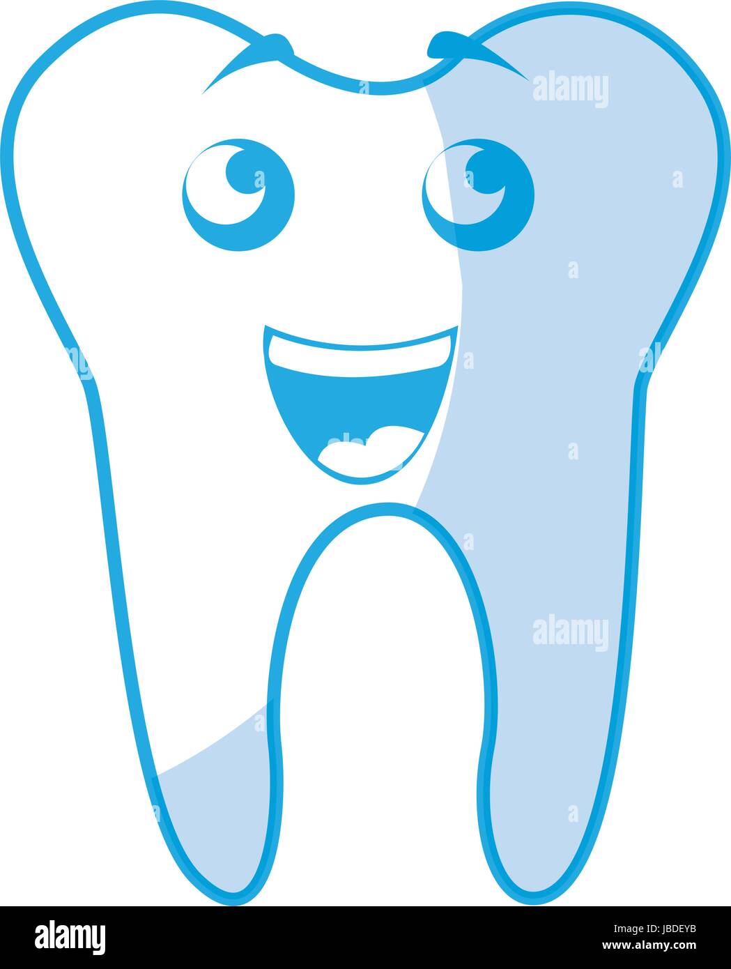 shadow tooth cartoon Stock Vector Image & Art - Alamy