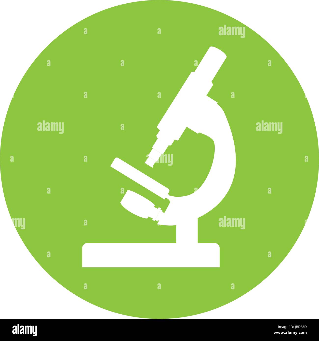 round icon microscope cartoon Stock Vector Image & Art - Alamy