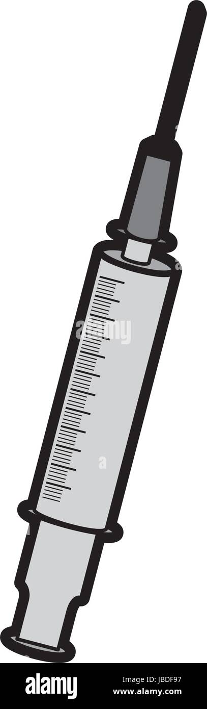 cute syringe cartoon Stock Vector Image & Art - Alamy