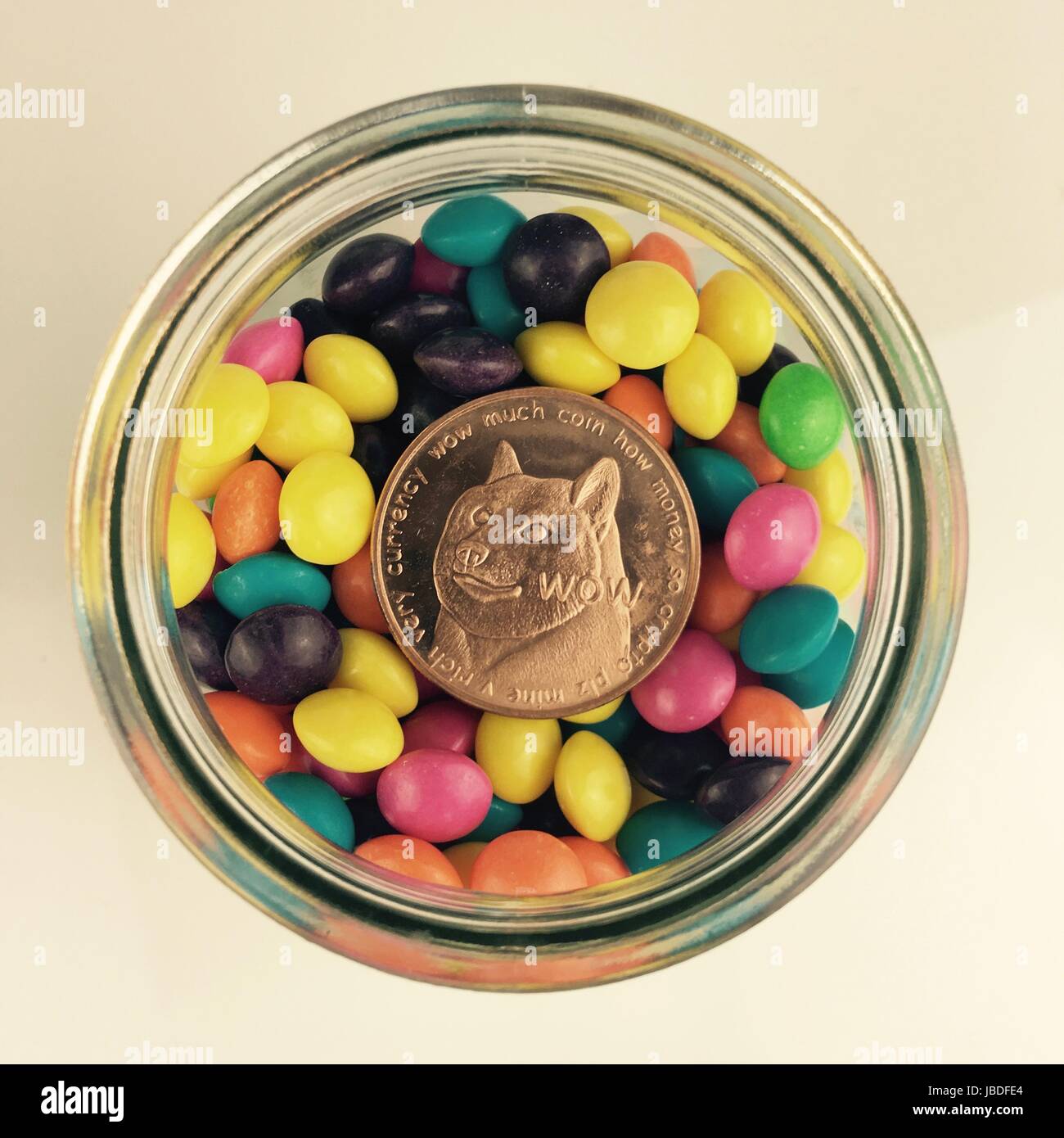 Brass dogecoin hi-res stock photography and images - Alamy