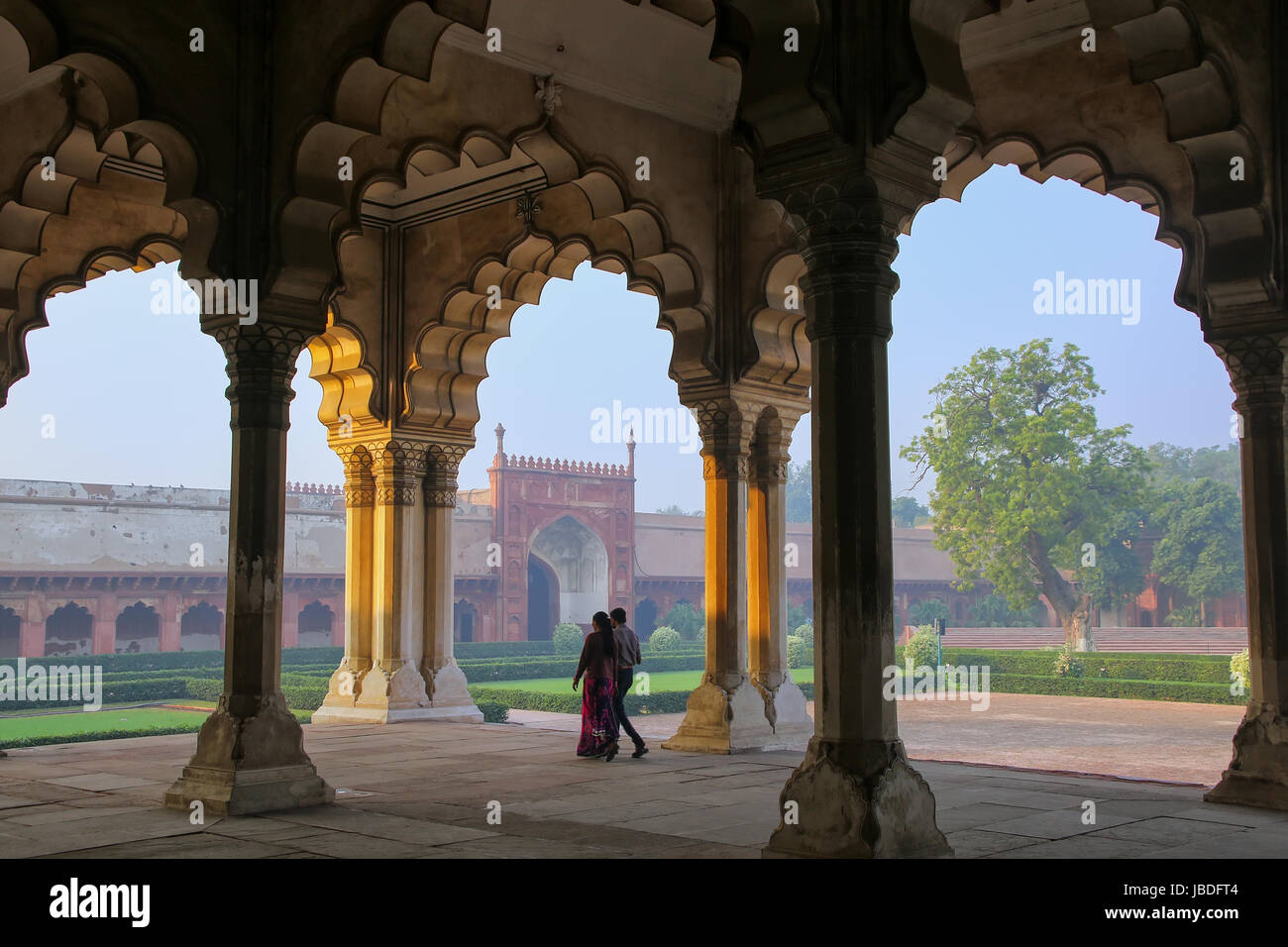 Diwan-i-Am - Hall of Public Audience in Agra Fort, Uttar Pradesh, India ...