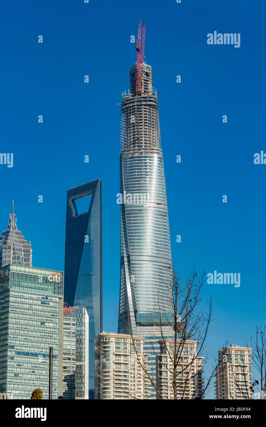 Lujiazui clouds hi-res stock photography and images - Alamy