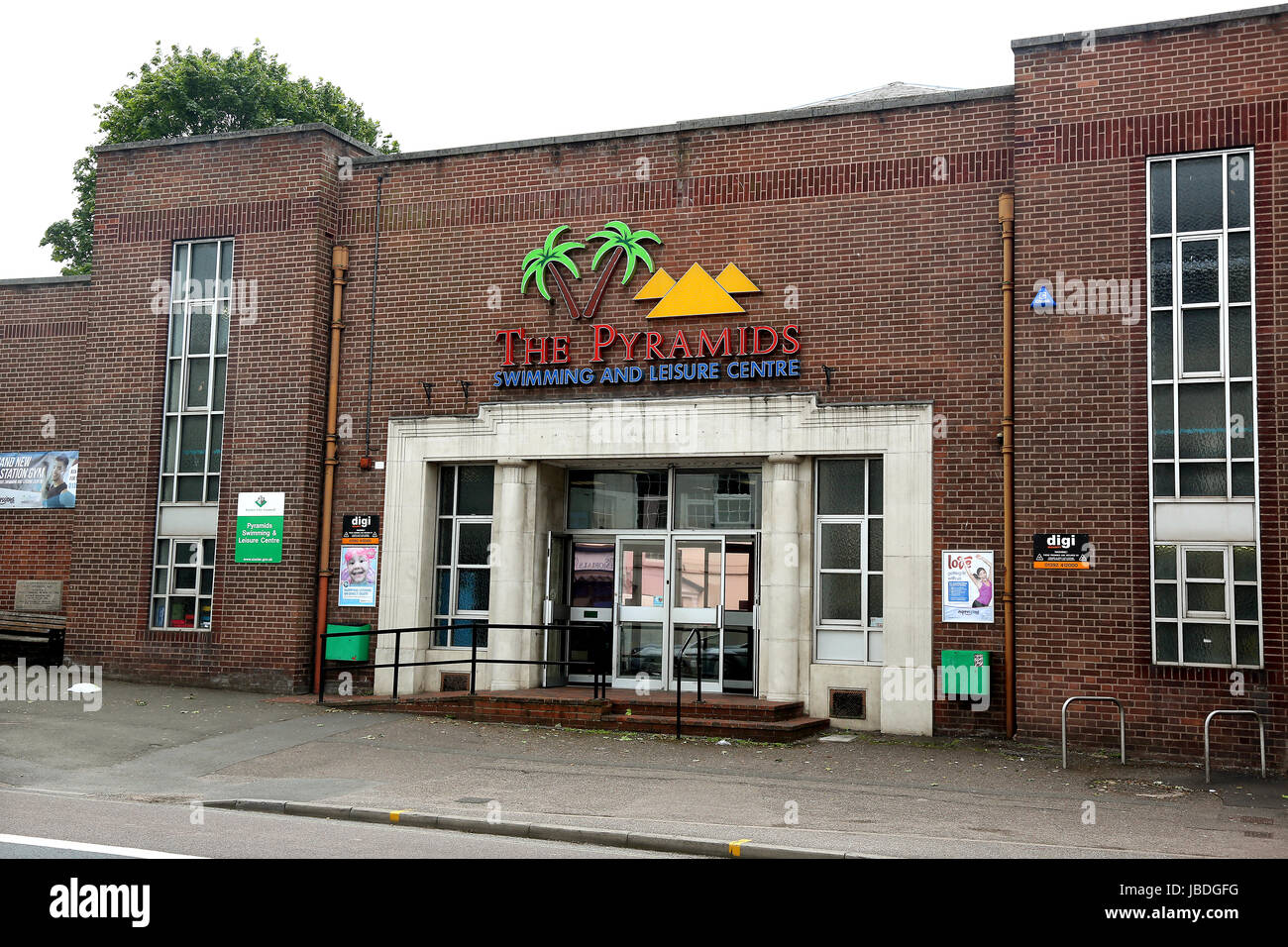 Pyramids leisure centre hi-res stock photography and images - Alamy