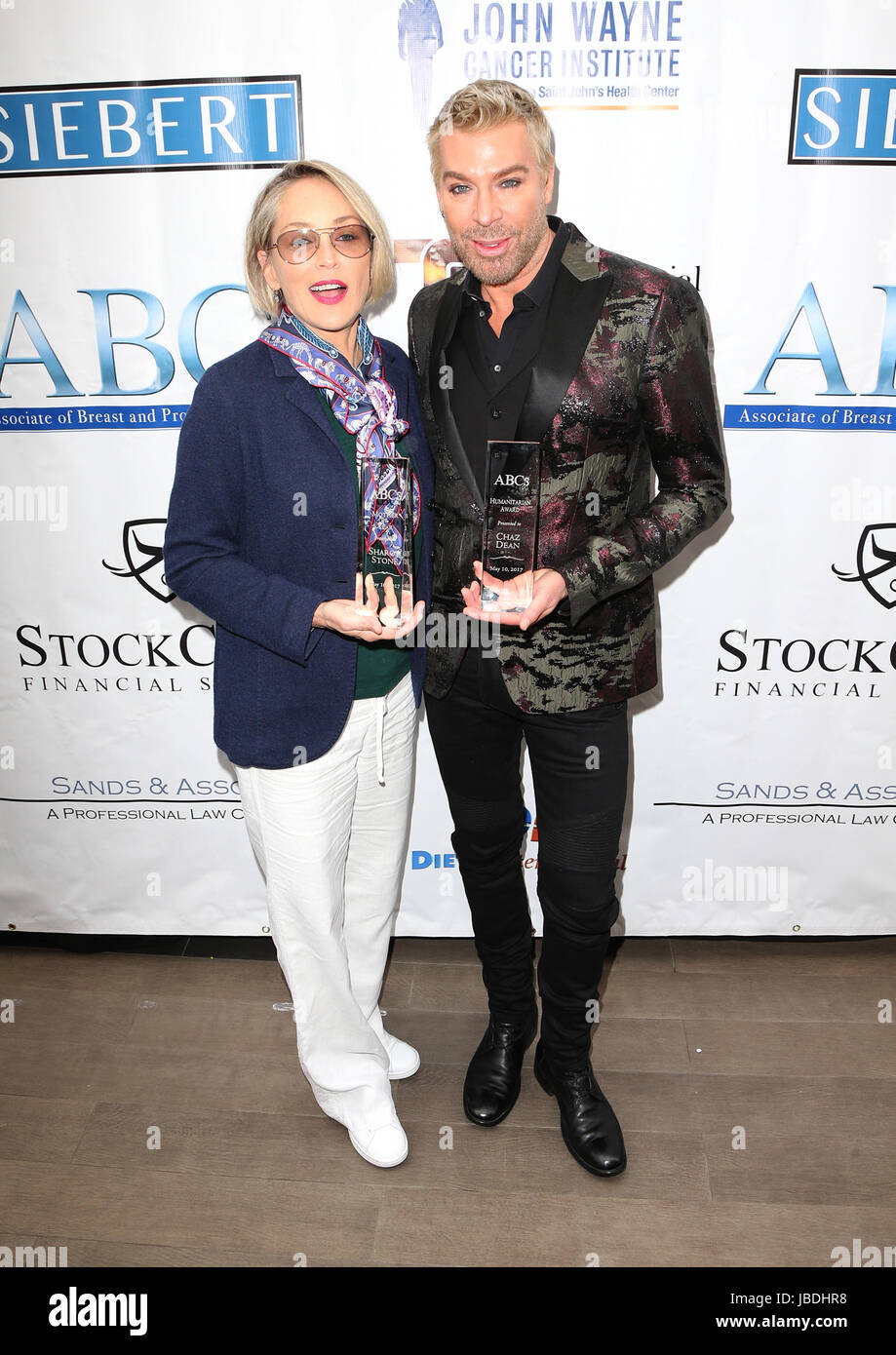 2017 ABCs Mother's Day Luncheon Featuring: Sharon Stone, Chaz Dean ...