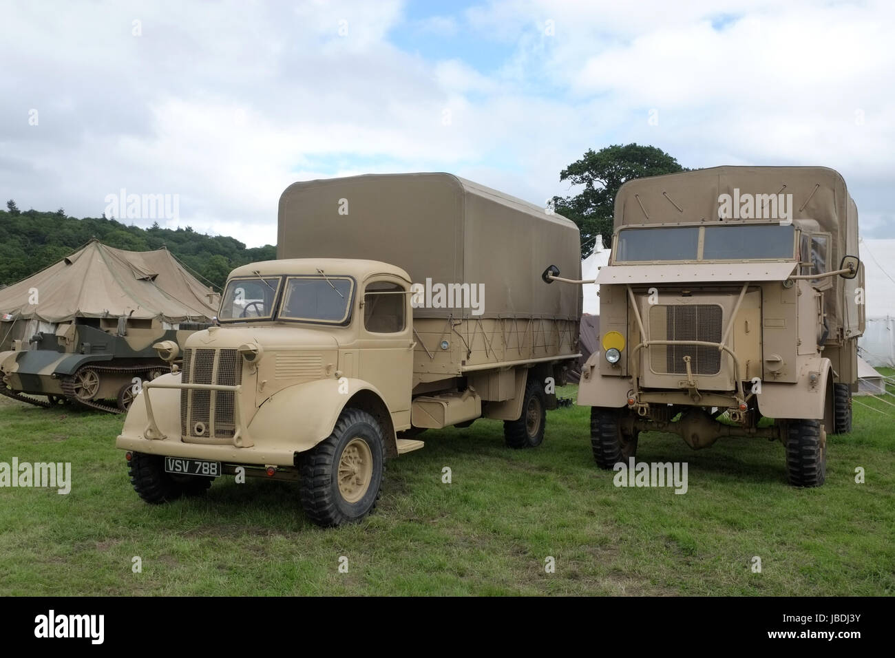 10th June 2017 - Austin K3 & K5 Military trucks at the War and peace ...