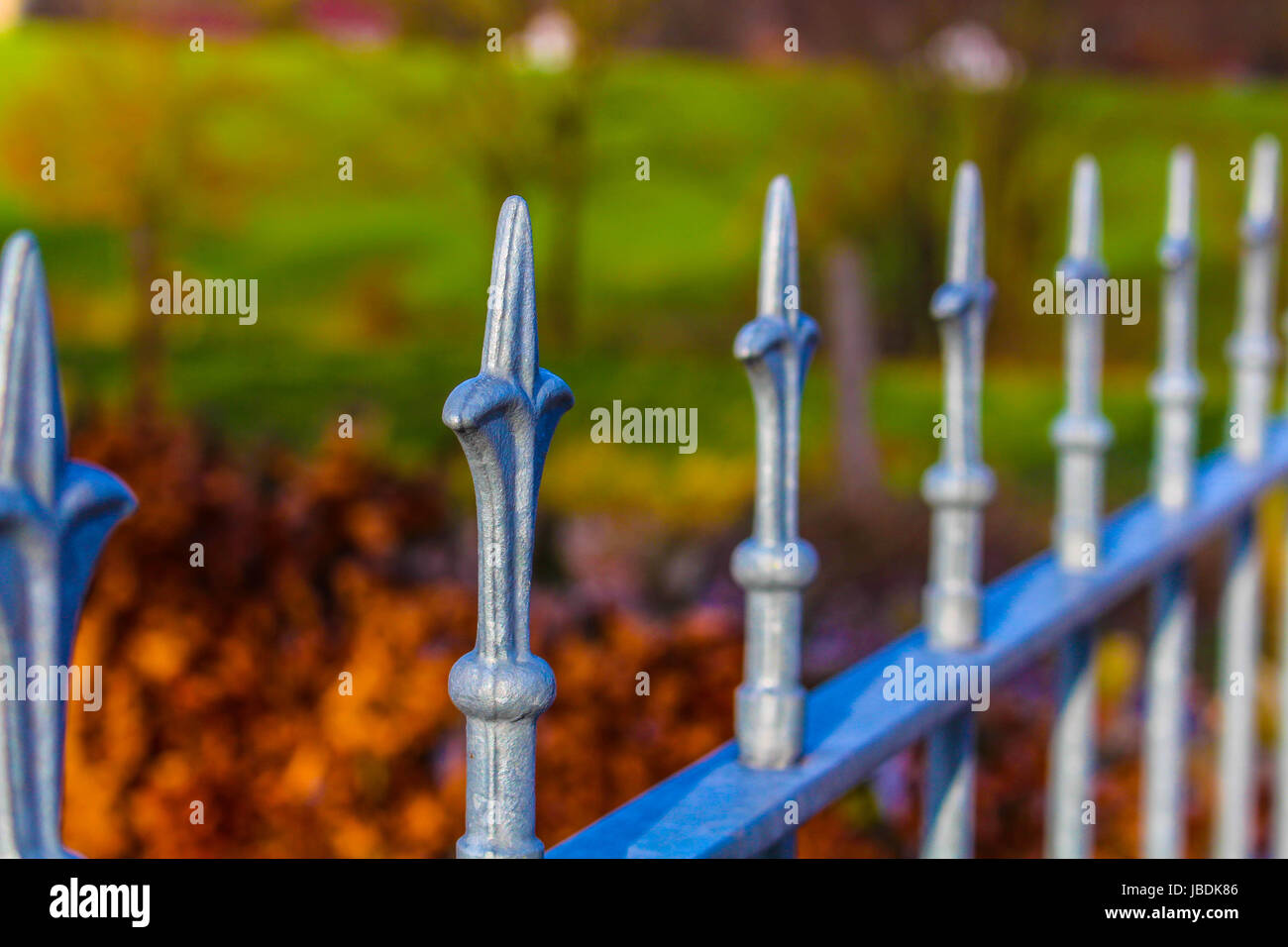 An Image of a fence Stock Photo - Alamy