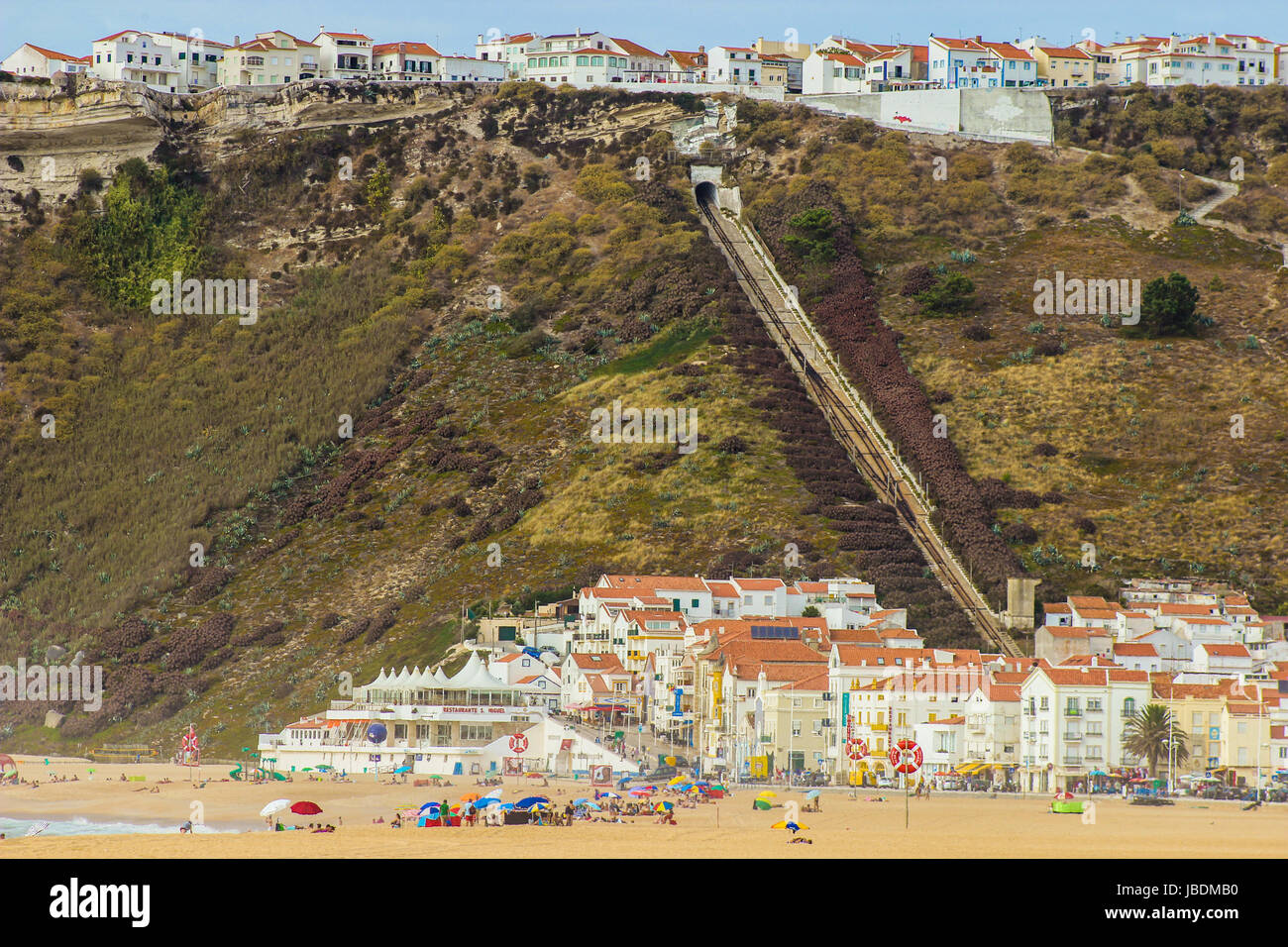 Elevator of nazare hi-res stock photography and images - Alamy