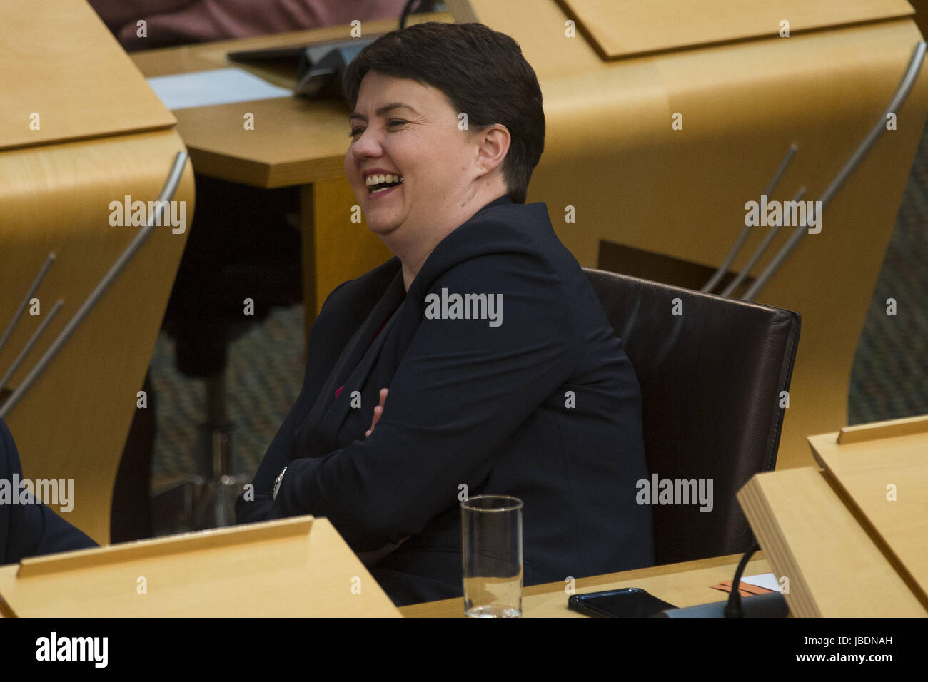 Scottish Politicians attend the weekly First Ministers Questions in ...