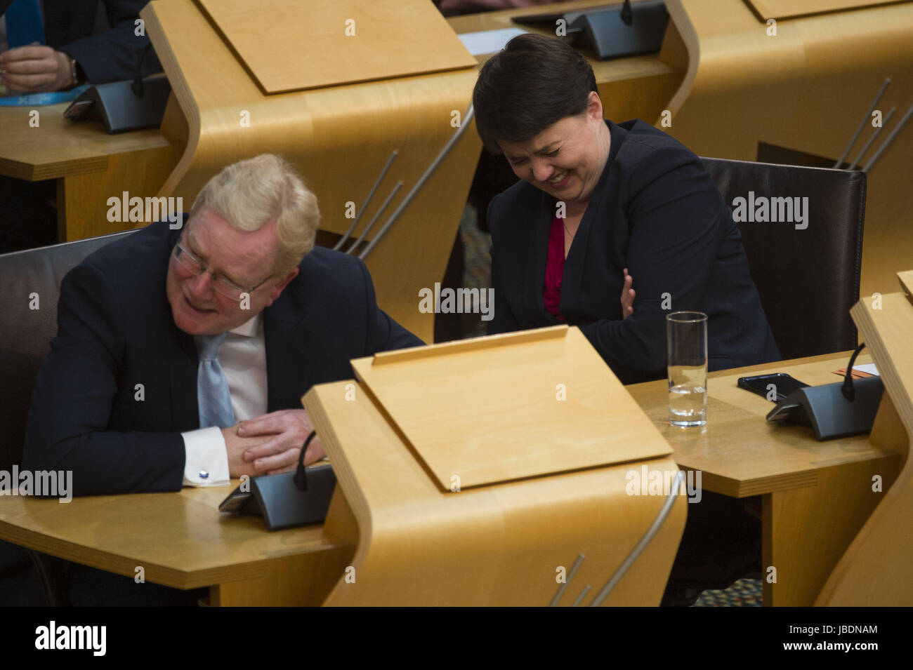 Scottish Politicians attend the weekly First Ministers Questions in ...