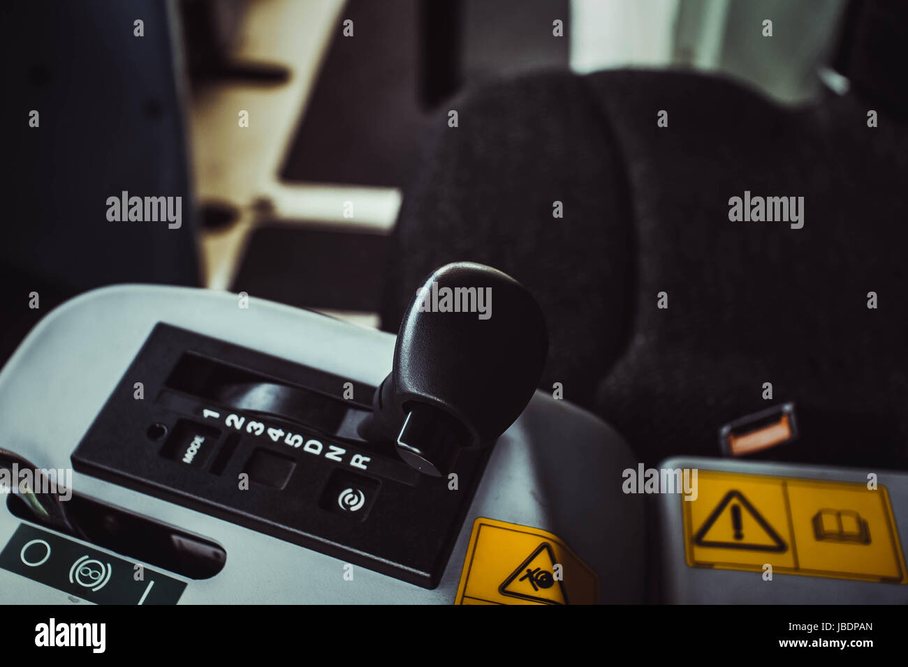 Excavator cab interior hi-res stock photography and images - Alamy