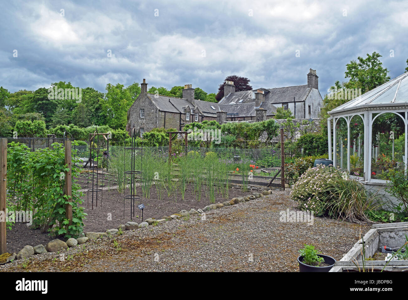 Pitmuies Gardens, by Forfar, Angus, Scotland Stock Photo - Alamy