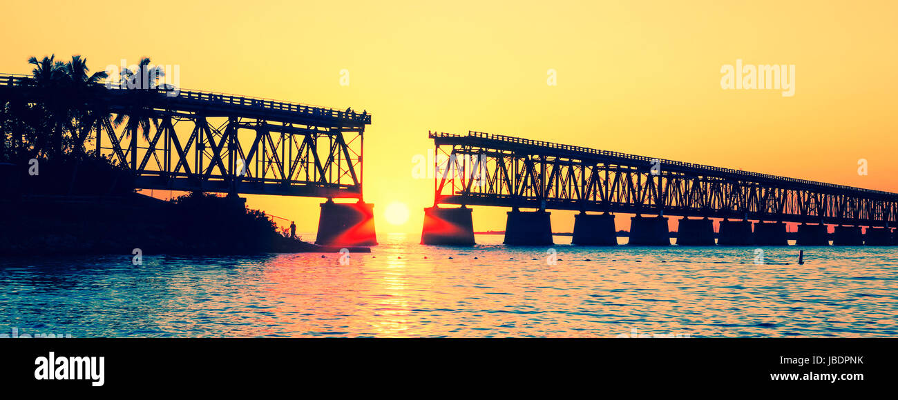 Broken bridge key west hi-res stock photography and images - Alamy