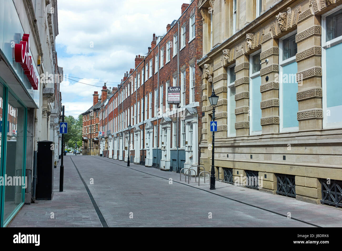 Parliament Street in Hull Stock Photo - Alamy